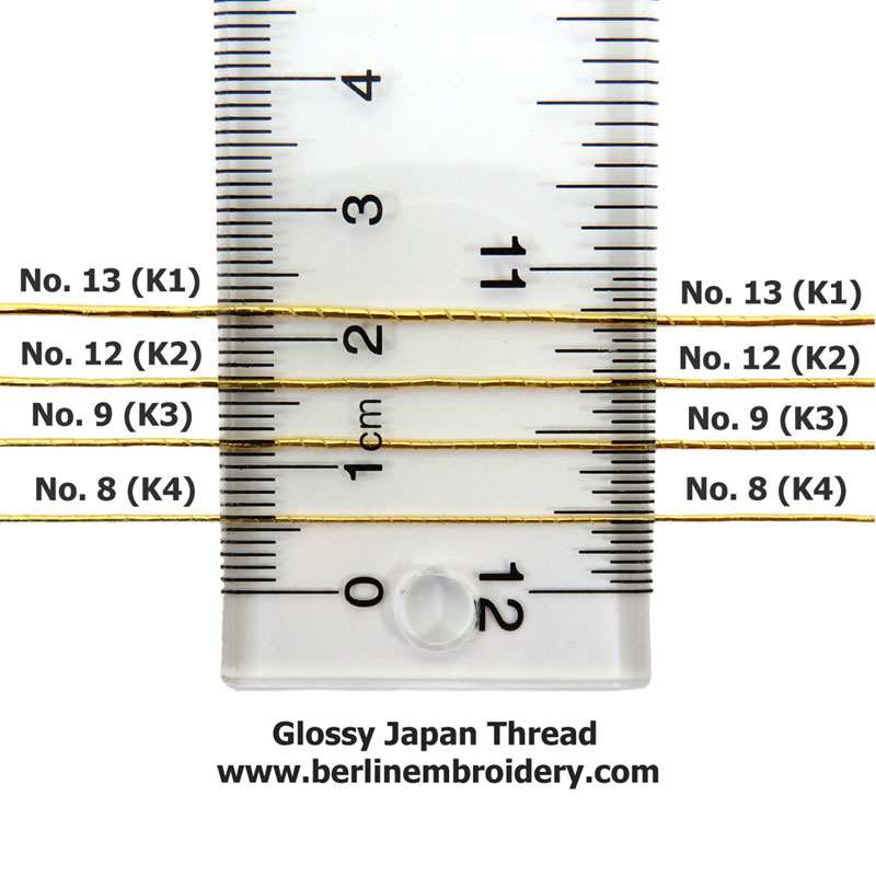 Metal Thread Information – Berlin Embroidery Designs