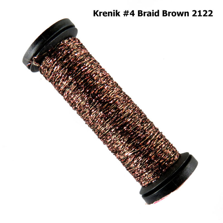 Thread – Kreinik #4 Metallic Braids – Berlin Embroidery Designs
