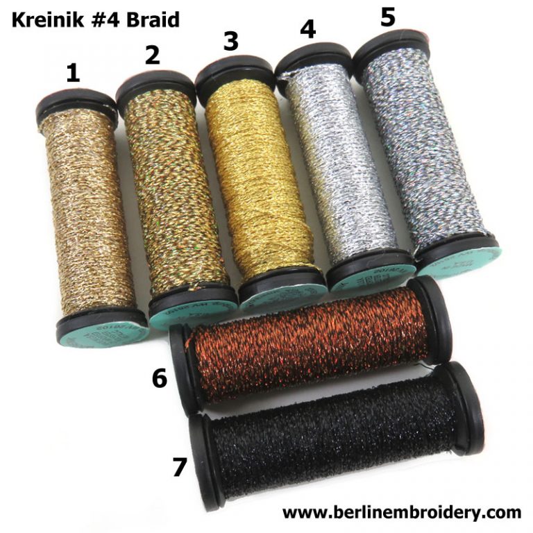 Couching Threads – Metallic – Berlin Embroidery Designs