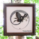 Blackwork Butterfly – Flight of a Butterfly – Berlin Embroidery Designs