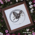 Blackwork Butterfly – Flight of a Butterfly – Berlin Embroidery Designs