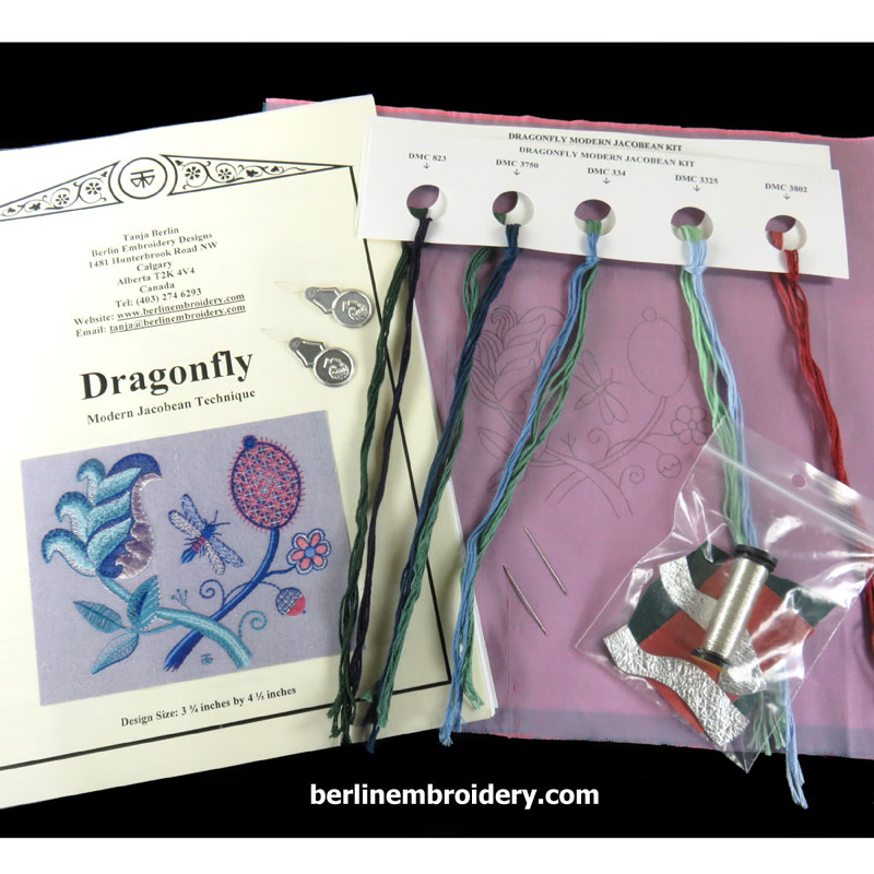 Dragonfly Kit – Berlin Embroidery Designs