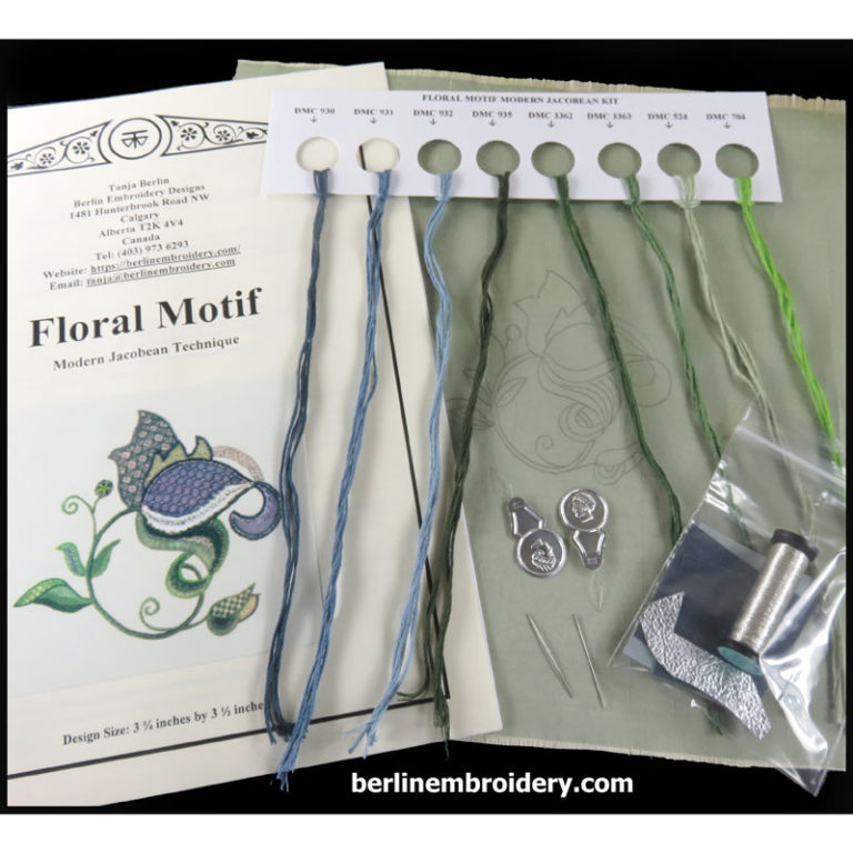 Surface Embroidery Kits – Berlin Embroidery Designs