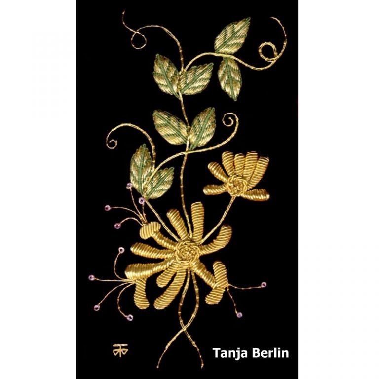 Goldwork Sampler PDF File – Berlin Embroidery Designs