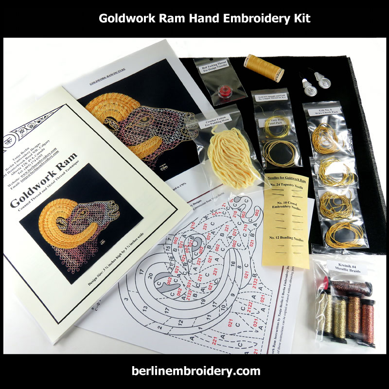 Goldwork Kits – Berlin Embroidery Designs
