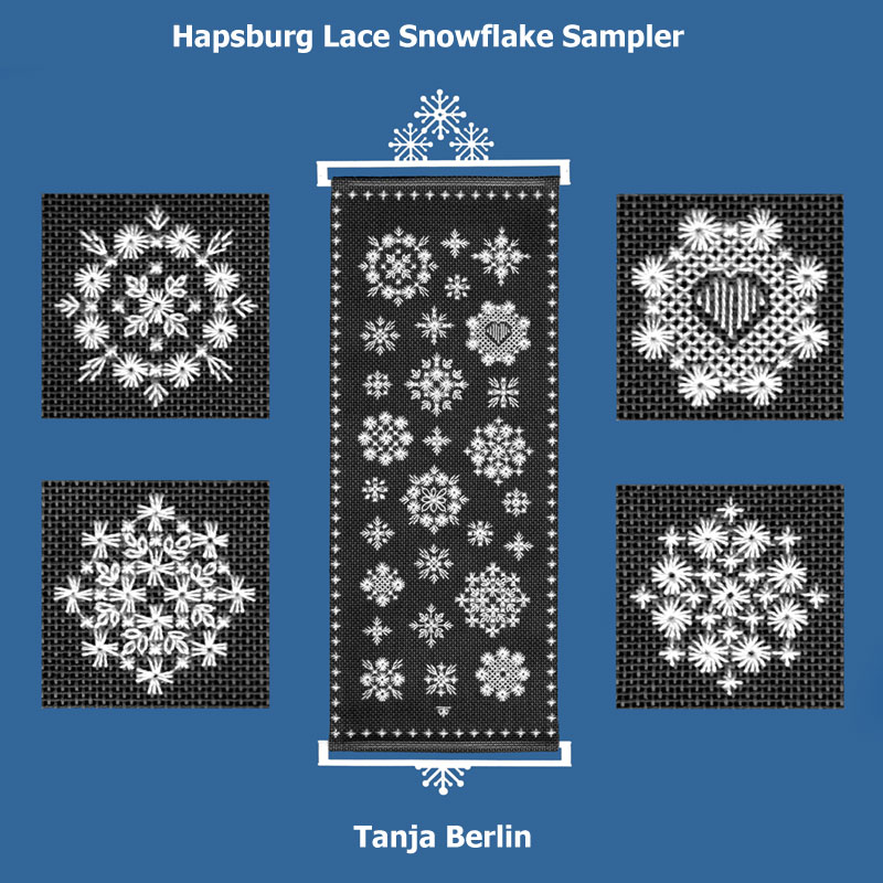 Hapsburg Lace Snowflake Sampler Kit – Berlin Embroidery Designs