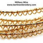 Milliary Wire Gilt – Berlin Embroidery Designs