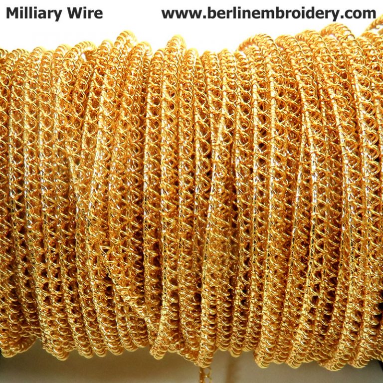 Bullion – Wire Check Purl – Berlin Embroidery Designs