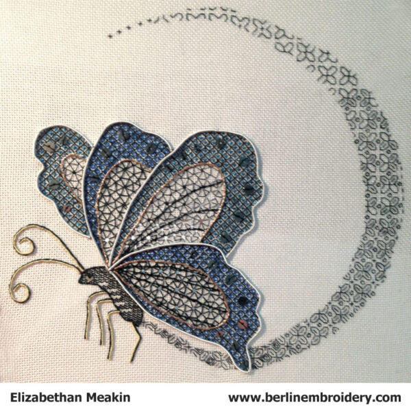 Pictures of Blackwork Embroideries by Customers – Berlin Embroidery Designs