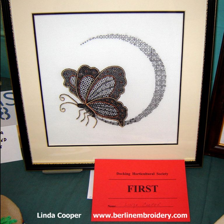 Pictures of Blackwork Embroideries by Customers – Berlin Embroidery Designs