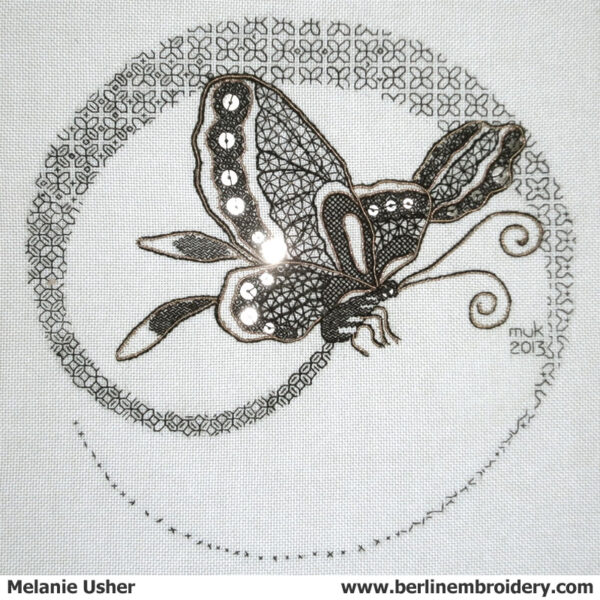 Pictures of Blackwork Embroideries by Customers – Berlin Embroidery Designs