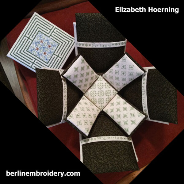 Pictures of Blackwork Embroideries by Customers – Berlin Embroidery Designs