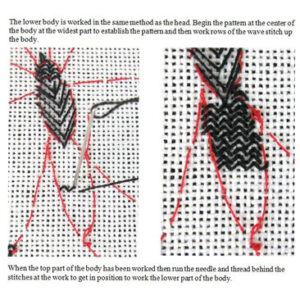 Blackwork Butterfly Small – Introductory – Berlin Embroidery Designs