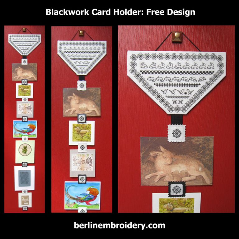 Blackwork Etui Box Instructions – Berlin Embroidery Designs