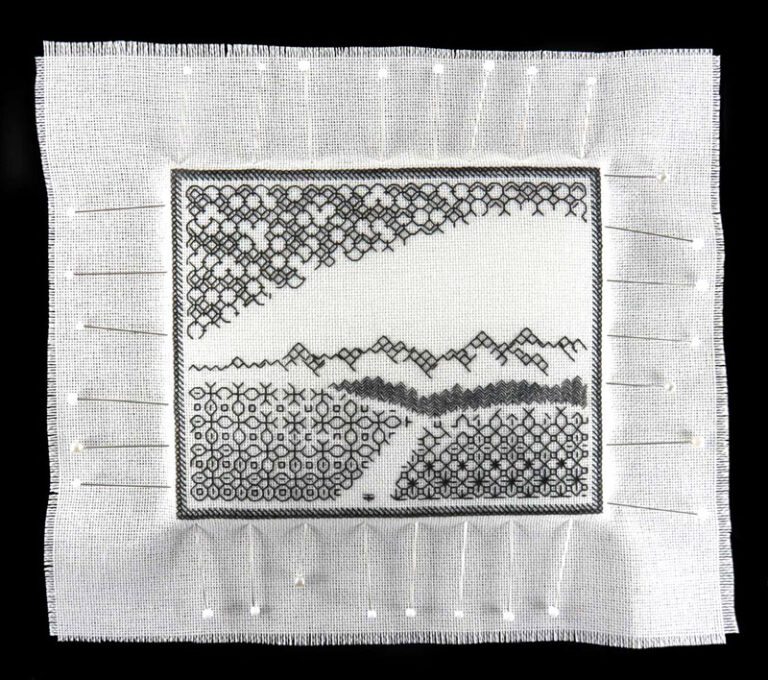 Mounting/Finishing Needlework Ready for Display – Berlin Embroidery Designs