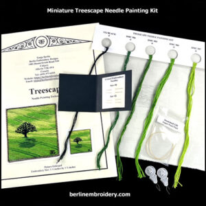 Needle Painting Miniature Treescape Kit or PDF Download – Berlin ...